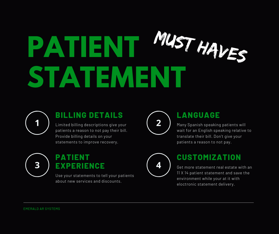 Best Patient Statements for Anesthesiology